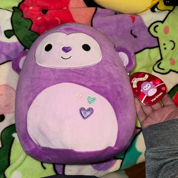 Squishmallows | Toys | Hartman The Purple Monkey Squishmallow Nwt ...